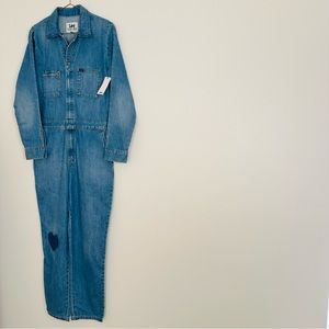 Lee | Jeans | New Lee Unionalls Vintage Look Denim Blue Long Sleeve ...